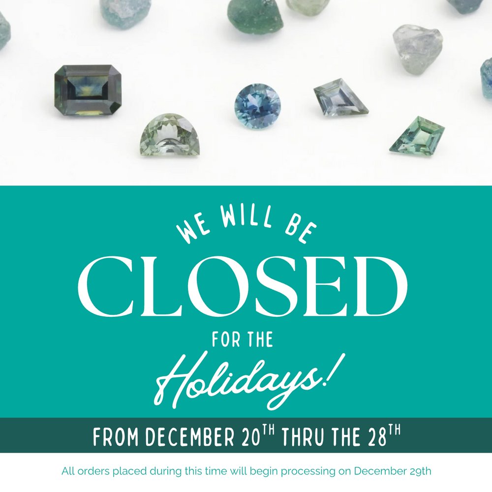We’re Taking a Short Holiday Break – Columbia Gem House