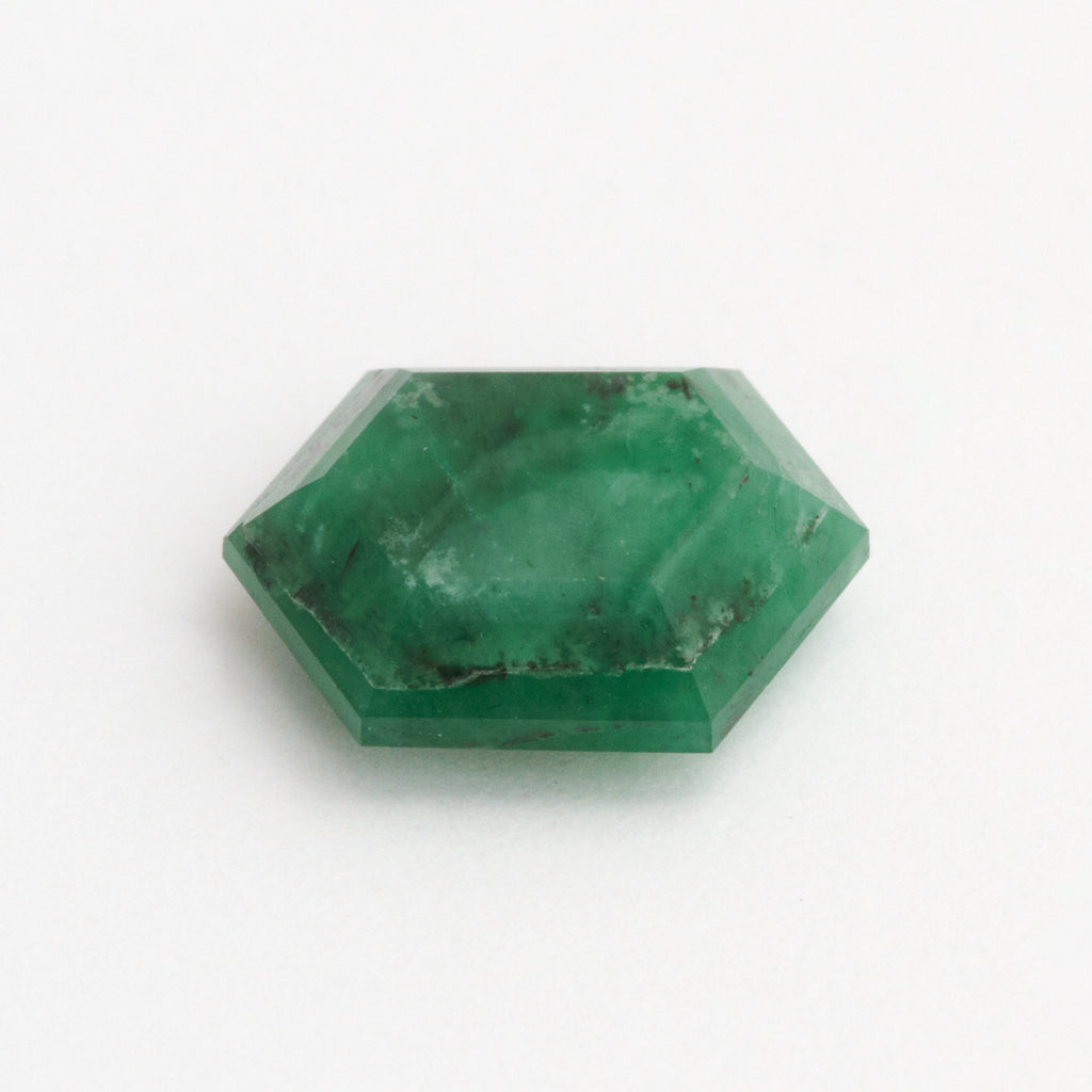 2.39ct Brazilian Emerald Hex Tablet™ – Columbia Gem House