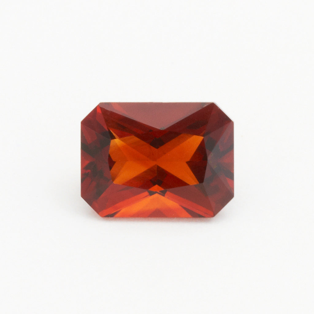 8x6mm Fire Citrine® Brilliant Emerald Cuts – Columbia Gem House