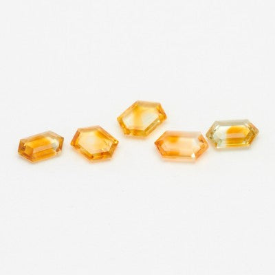 Free Size Bi-Color Montana Sapphire Hex Tablets™ – Columbia Gem House